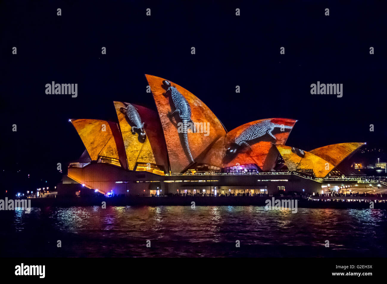 Sydney, Australia. 29th May, 2016. Vivid Sydney celebrated Australian ...