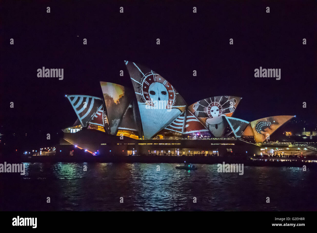 Sydney, Australia. 29th May, 2016. Vivid Sydney celebrated Australian ...