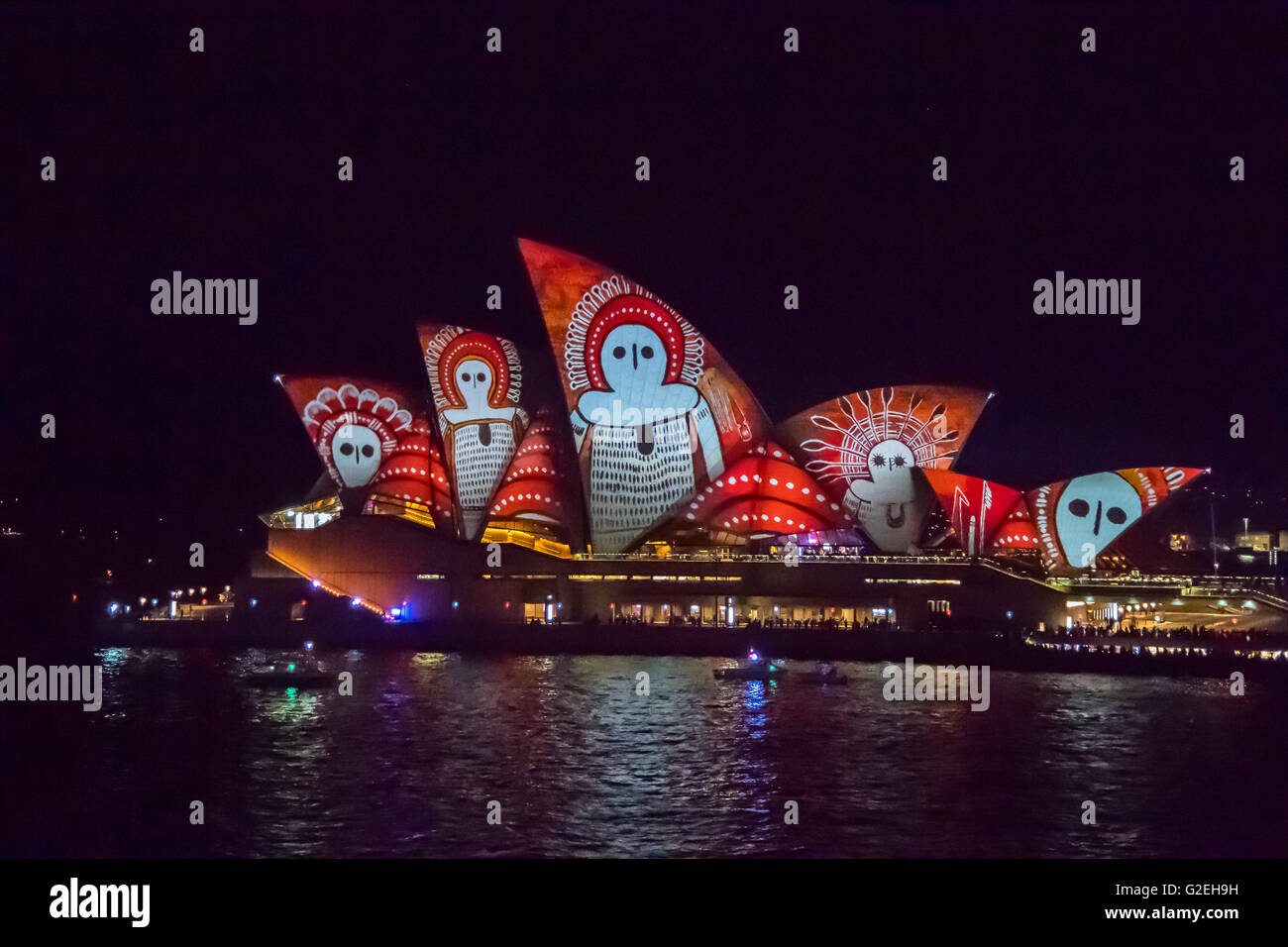 Sydney, Australia. 29th May, 2016. Vivid Sydney celebrated Australian ...