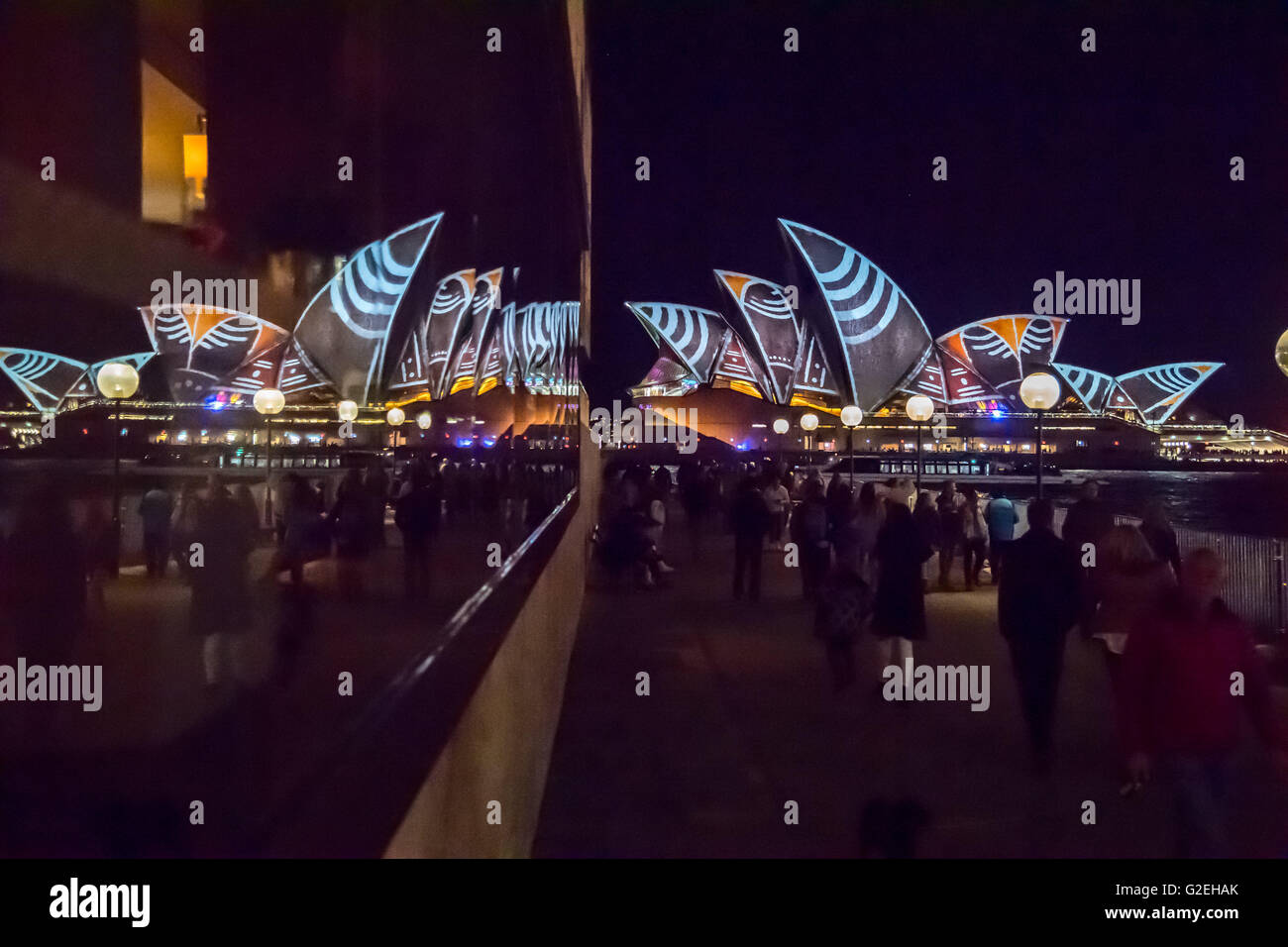 Sydney, Australia. 29th May, 2016. Vivid Sydney celebrated Australian ...