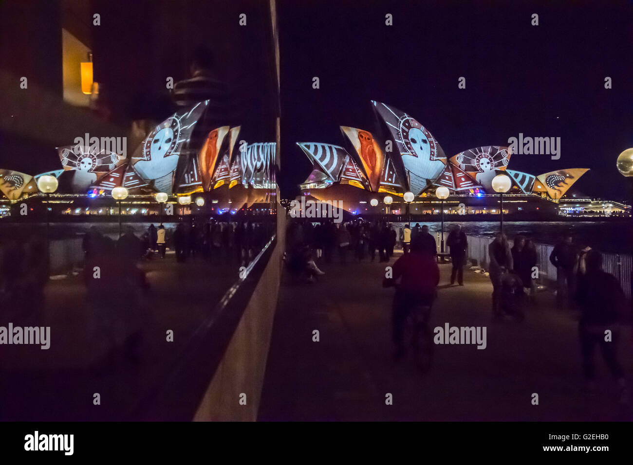 Sydney, Australia. 29th May, 2016. Vivid Sydney celebrated Australian ...