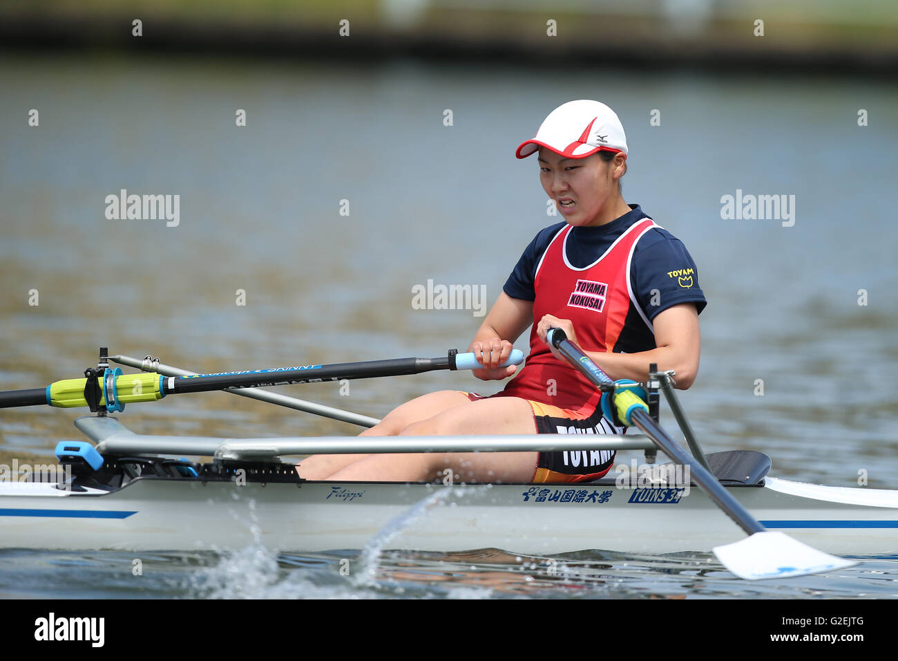 Toda Olympic Rowing Course, Saitama, Japan. 29th May, 2016. Misaki ...