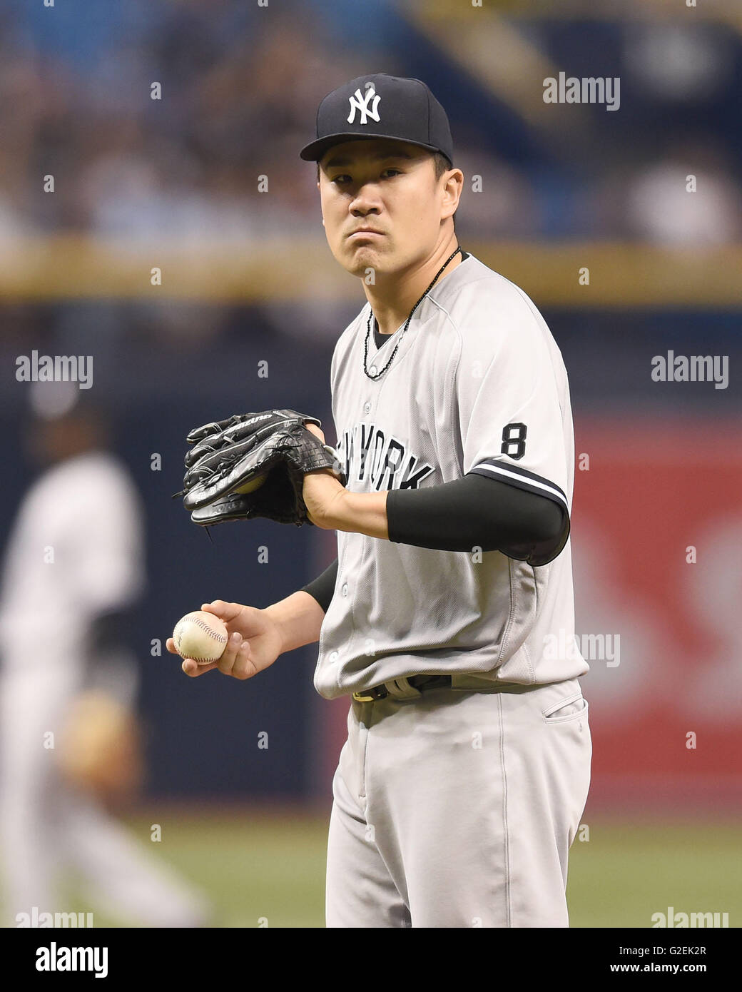 St. Petersburg, Florida, USA. 27th May, 2016. Masahiro Tanaka (Yankees) MLB : Pitcher Masahiro ...
