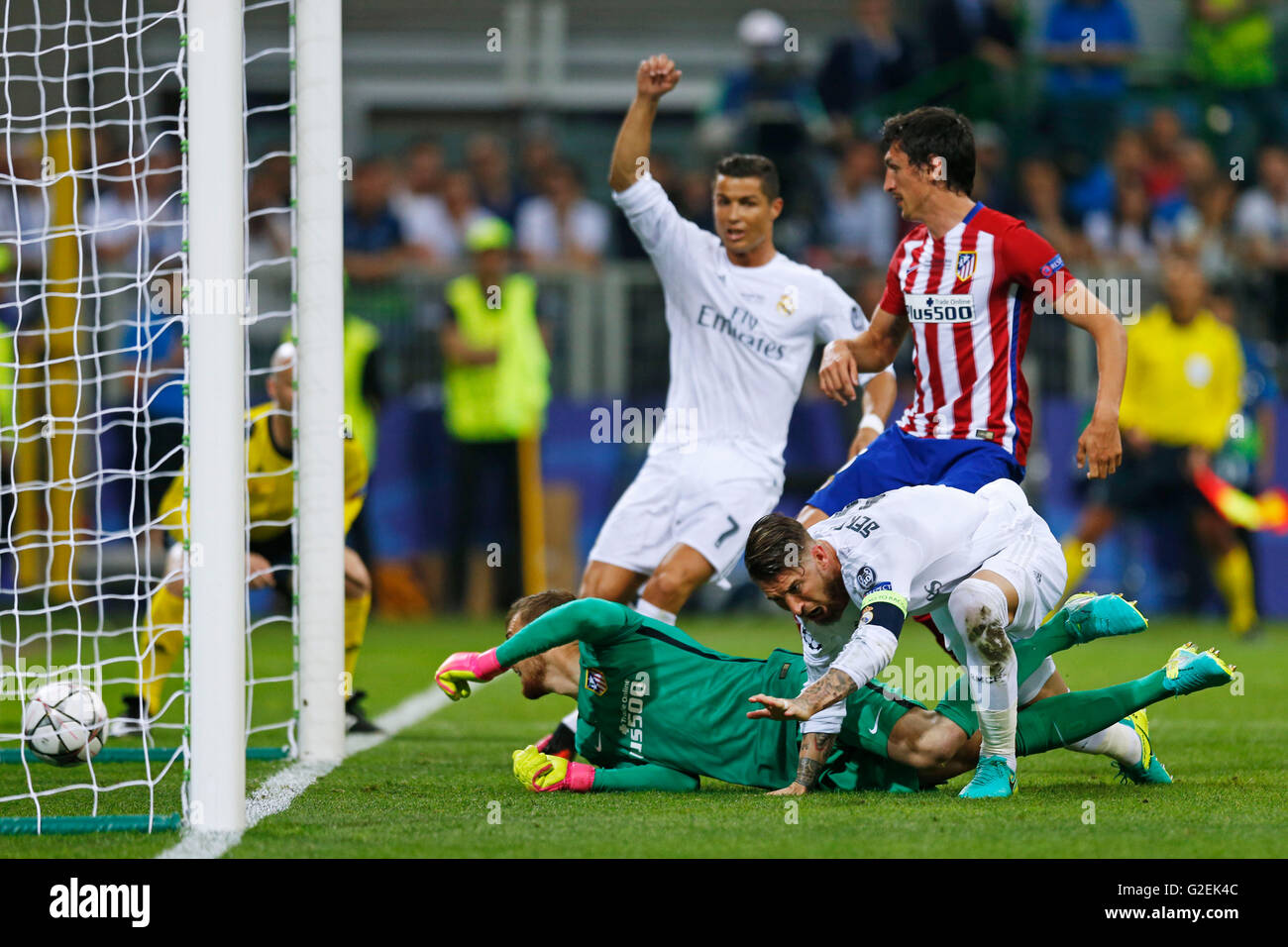 Sergio Ramos (Real), MAY 28, 2016 - Football / Soccer : UEFA Champions ...