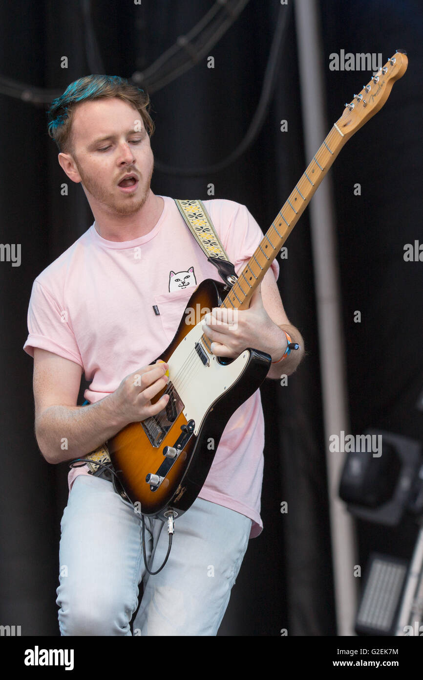 Napa, California, USA. 29th May, 2016. Guitarist MARC CAMPBELL of ...