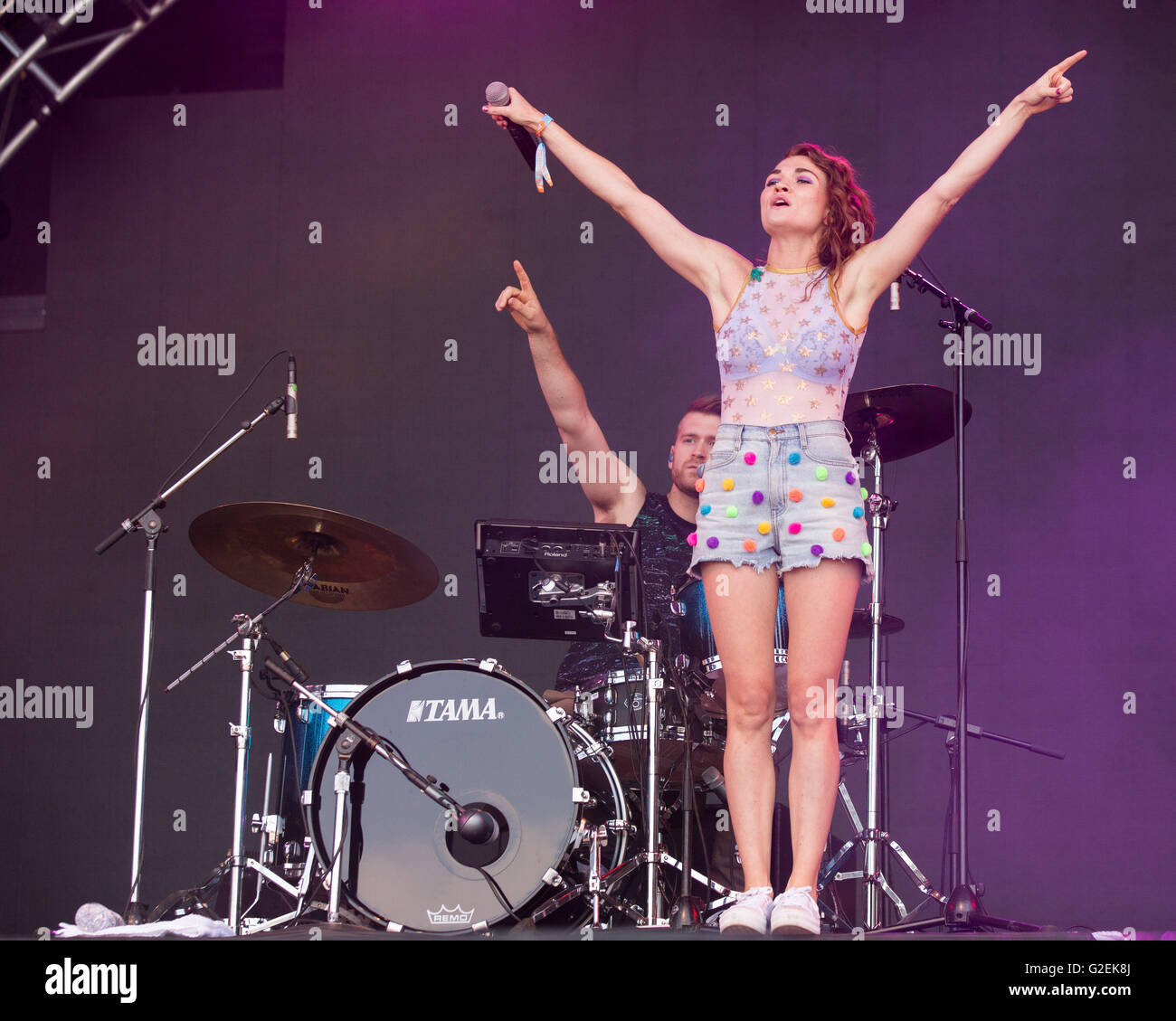 Napa, California, USA. 29th May, 2016. ETIENNE BOWLER and MANDY LEE of ...