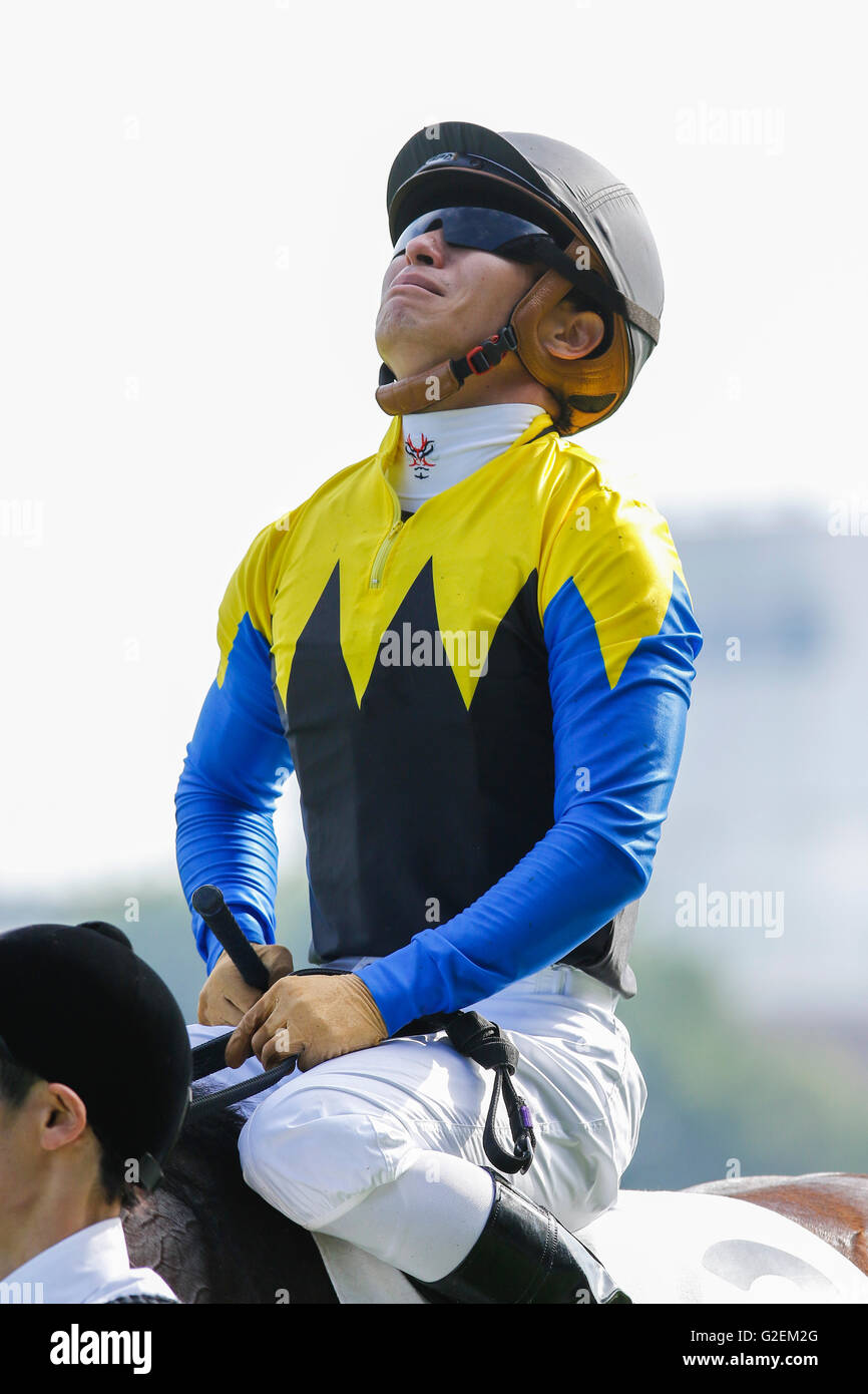 Yuga Kawada, MAY 29, 2016 - Horse Racing : Jockey Yuga Kawada riding ...