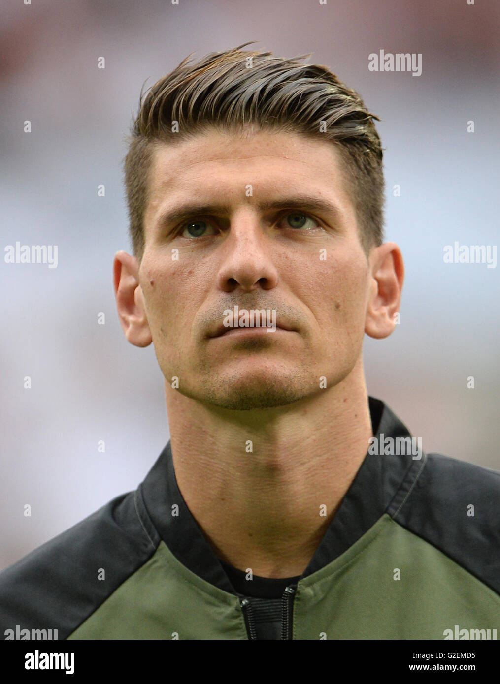 Germanys team during national anthem hi-res stock photography and ...