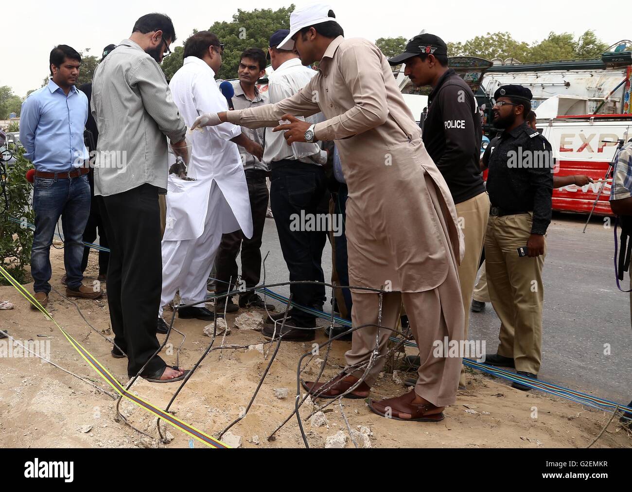 Pakistan journalists hi-res stock photography and images - Alamy