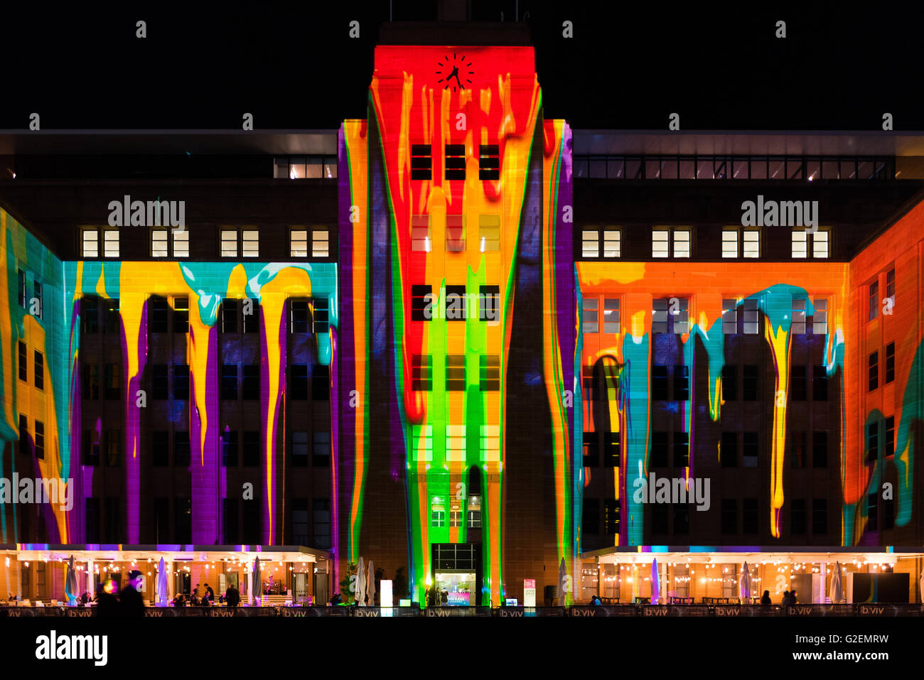 Annual winter light show in Sydney started on 28 May 2016 and lasted ...