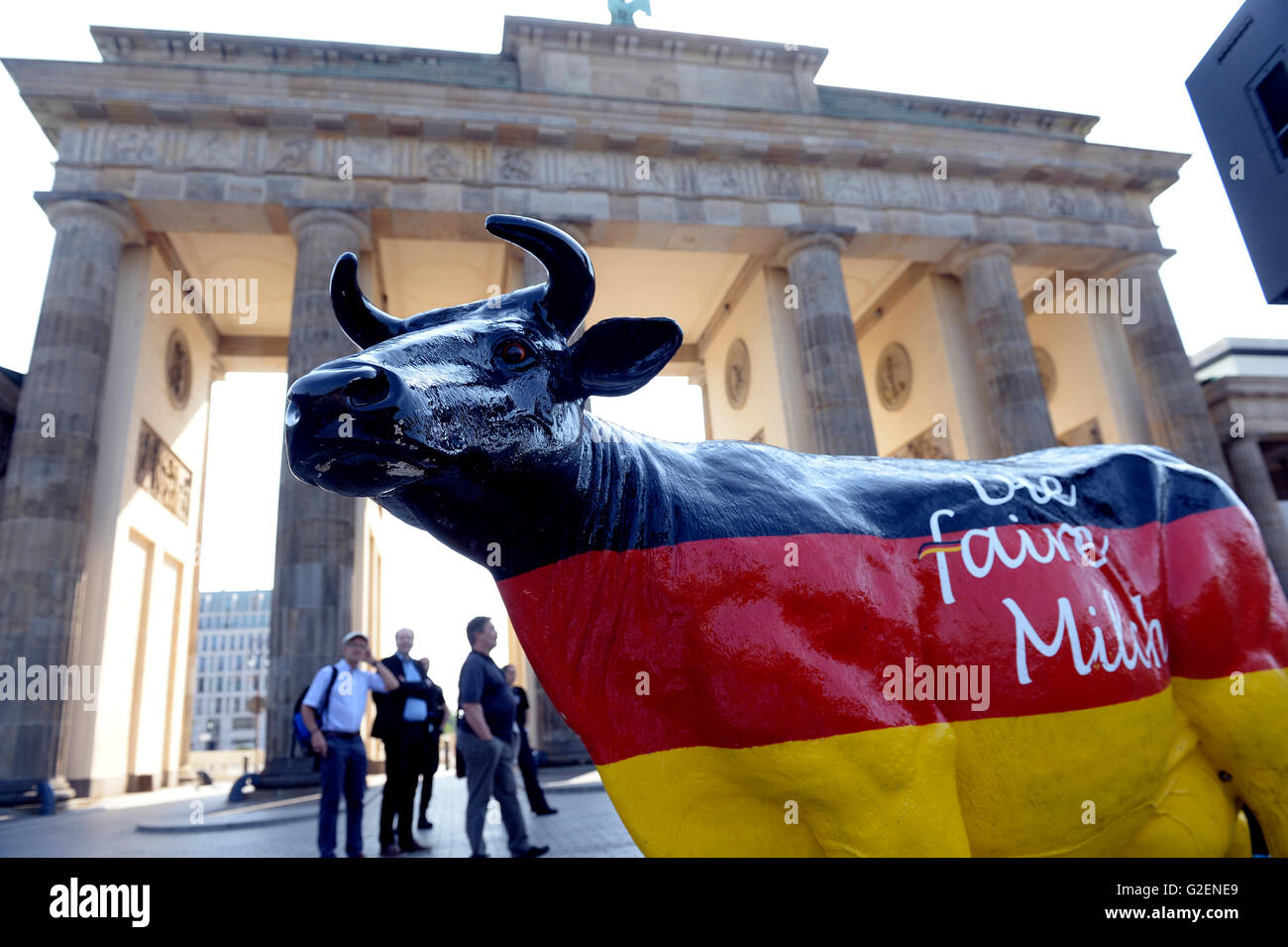 Berlin, Germany. 30th May, 2016. Activists with the Federal Association ...