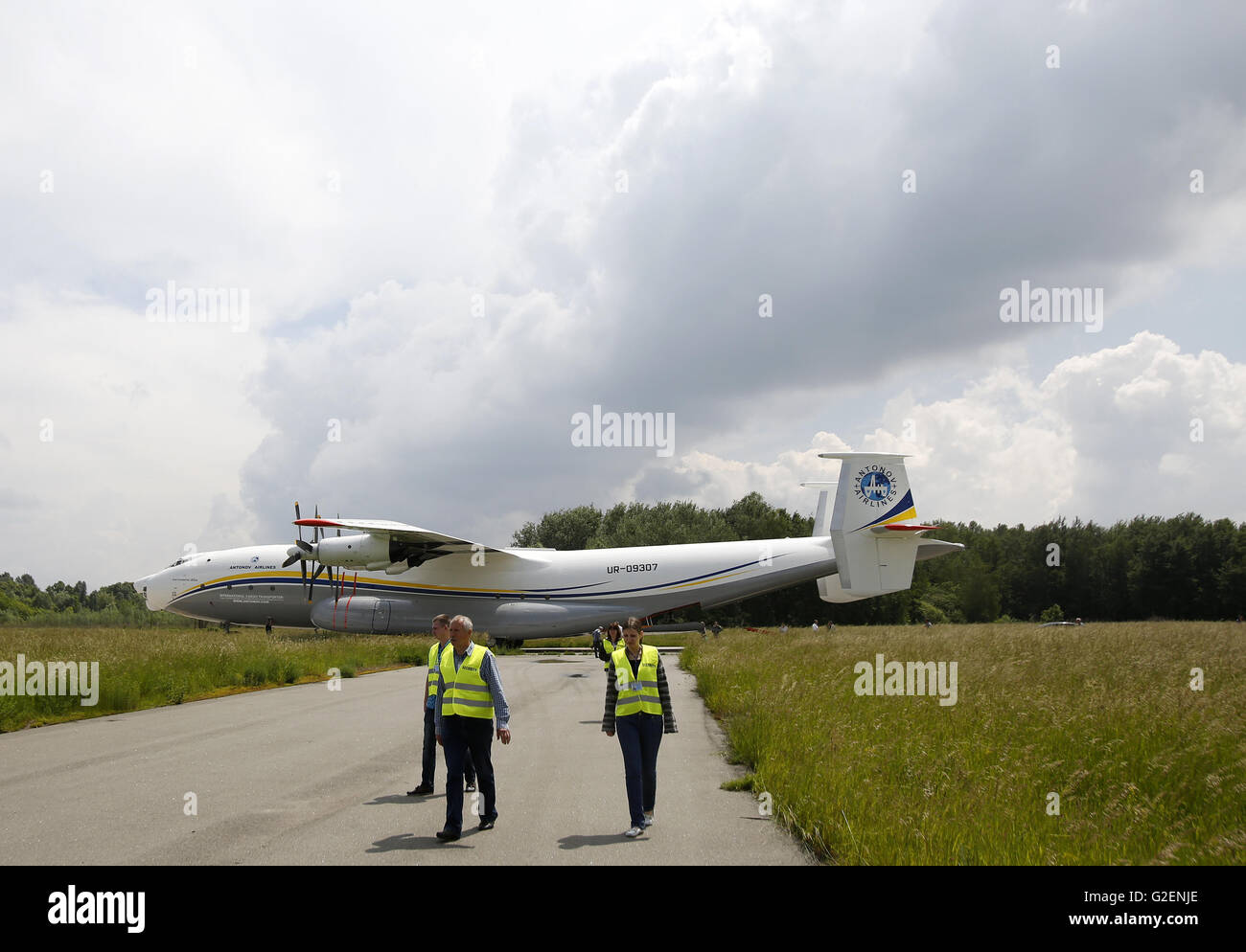 May 30, 2016 - The renovated Antonov An-22 ''Antei'' is seen at the ...