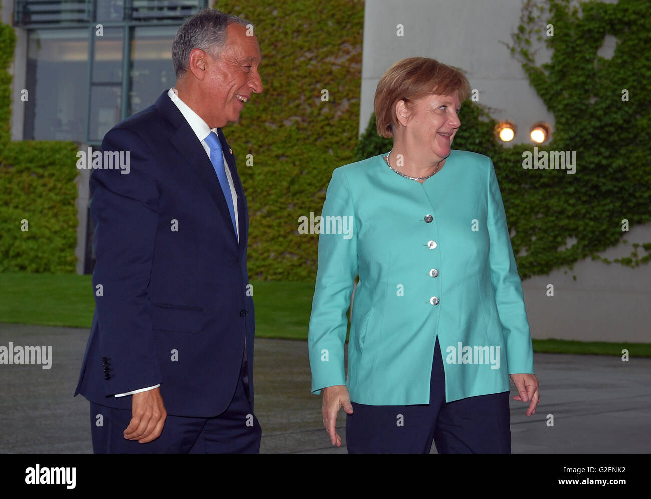 Berlin, Germany. 30th May, 2016. German chancellor Angela Merkel (CDU ...