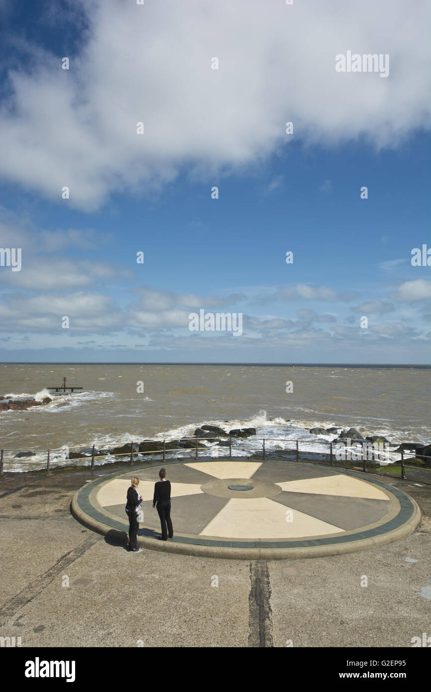 Euroscope Ness point Lowestoft Stock Photo - Alamy