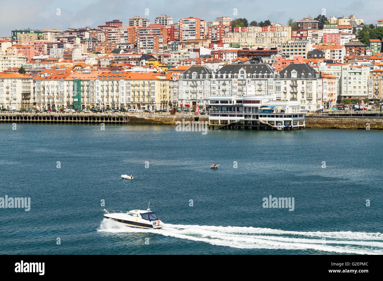 Santander harbour hi-res stock photography and images - Alamy