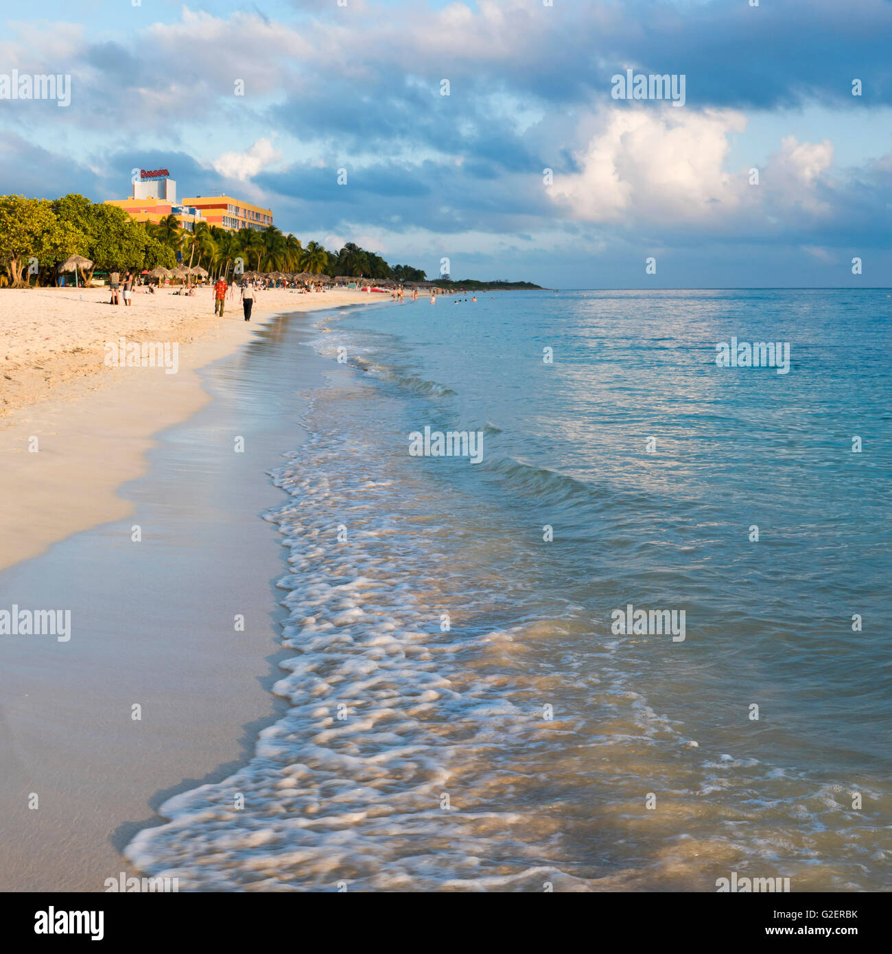 Square view of Playa Ancon near Trinidad, Cuba Stock Photo - Alamy