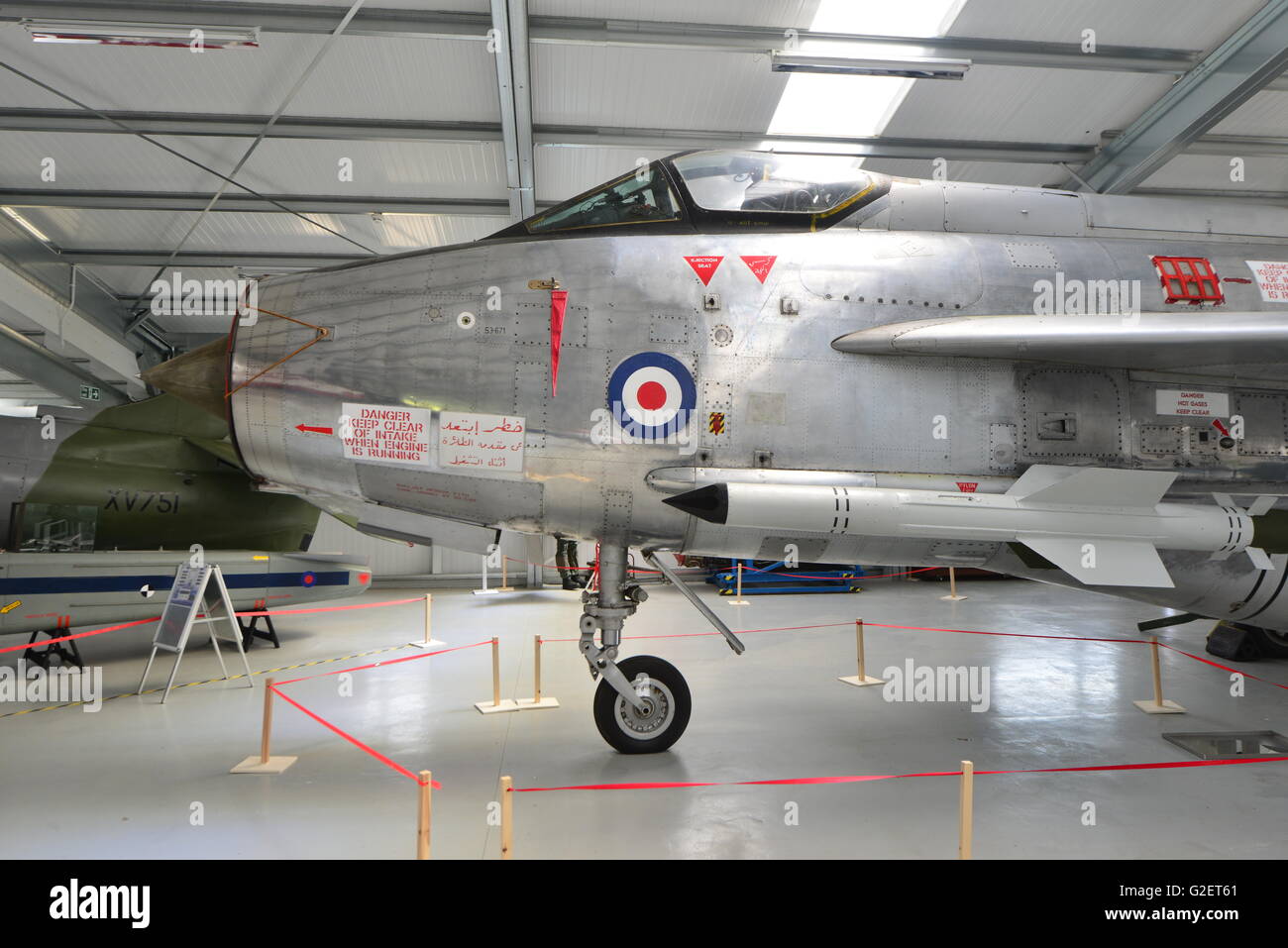 English Electric Lightning Stock Photo - Alamy