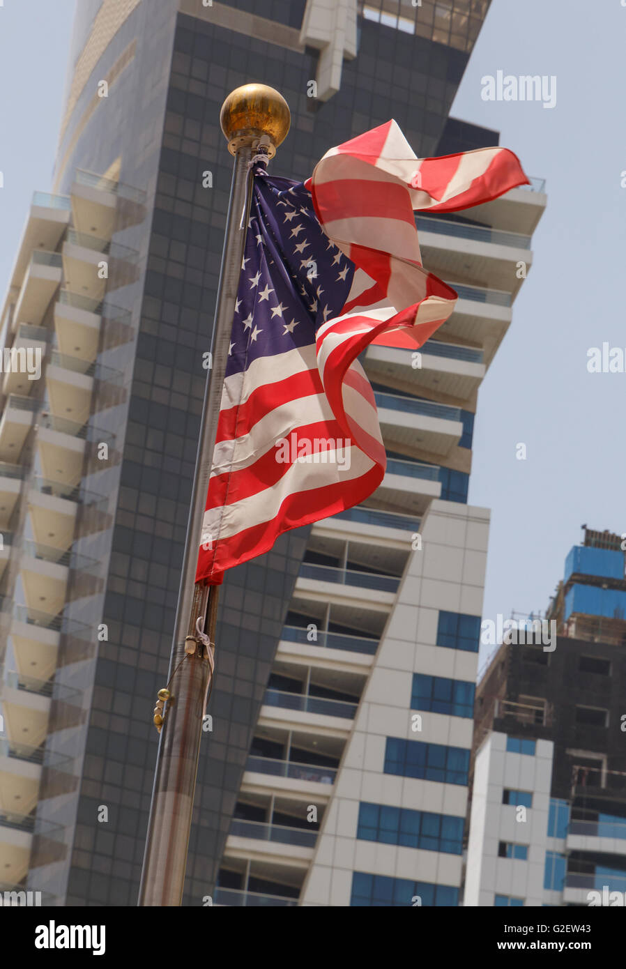 Flagpole usa flag hi-res stock photography and images - Alamy