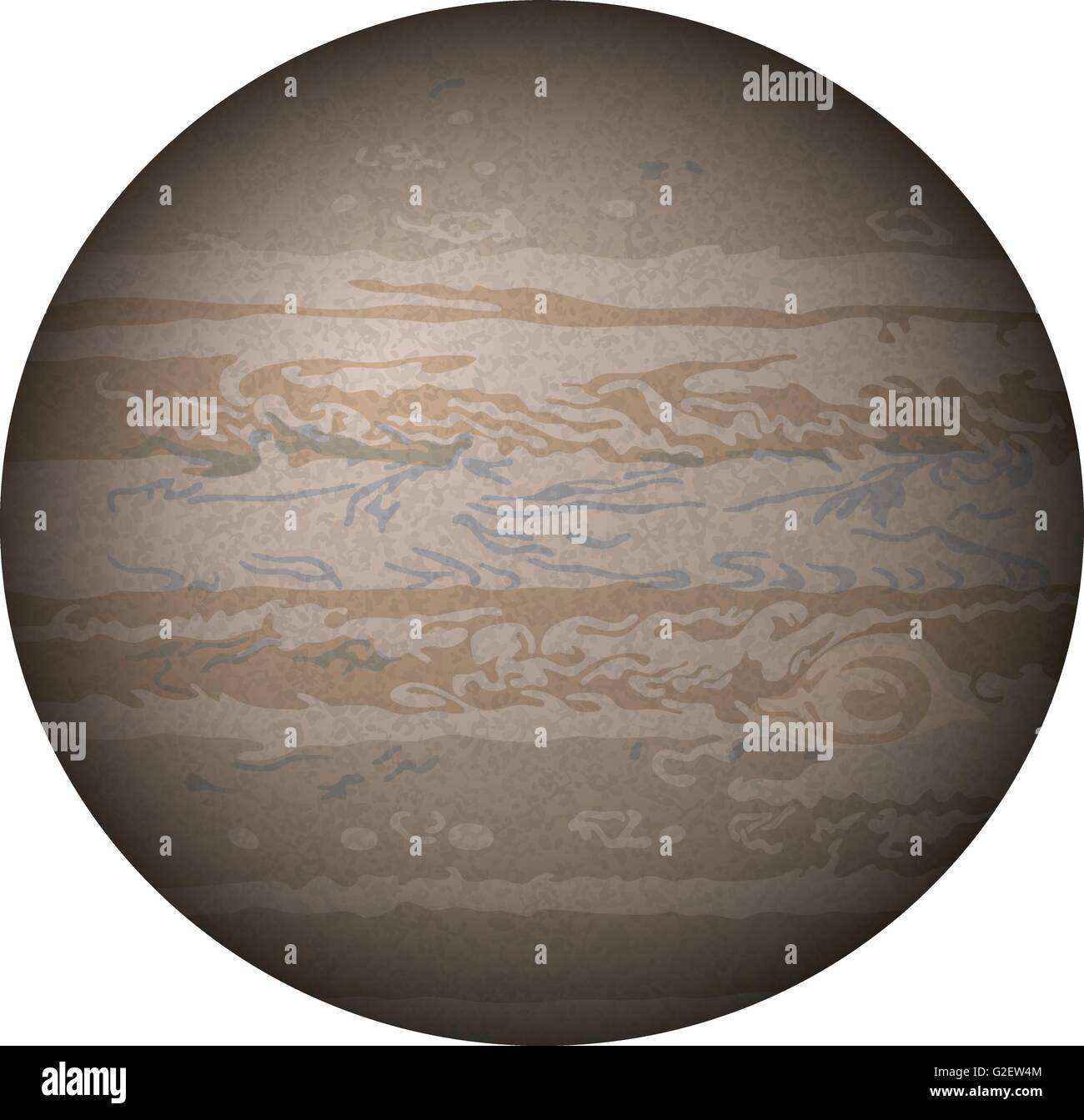 Realistic Jupiter Stock Vector Images - Alamy