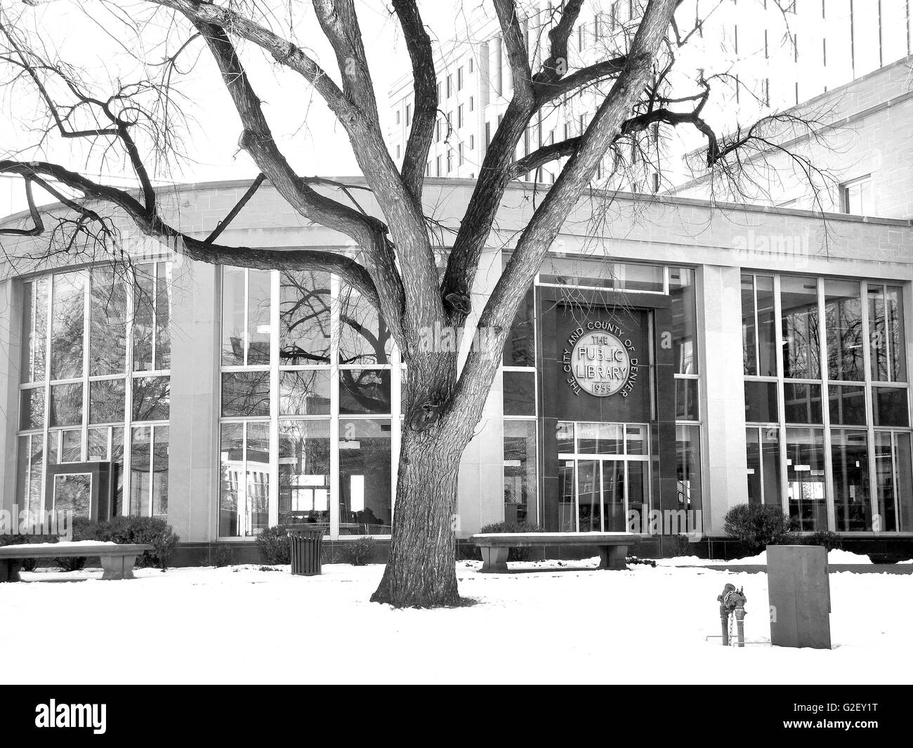 Colorado state capital building Black and White Stock Photos & Images ...