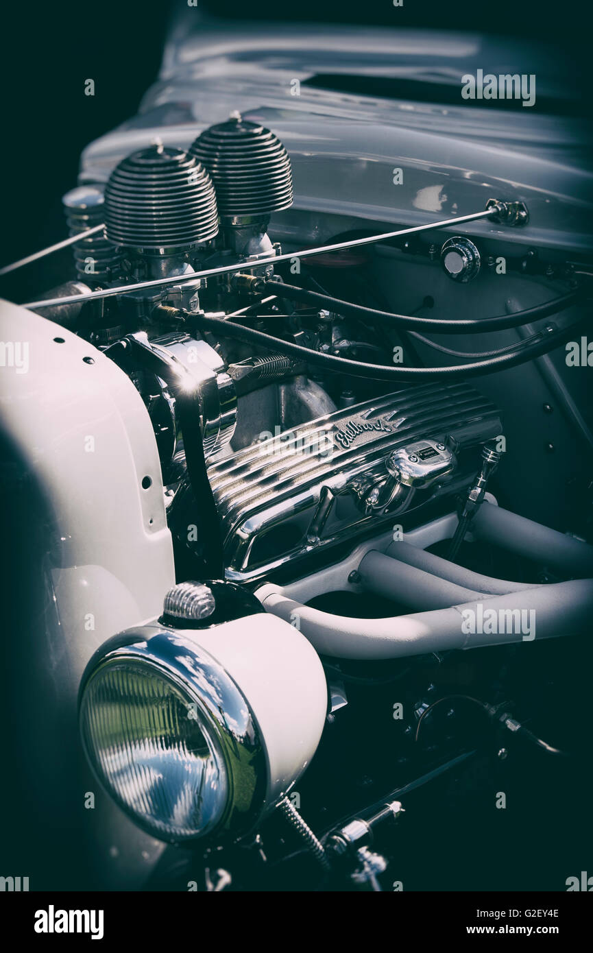 Hotrod engine hi-res stock photography and images - Alamy