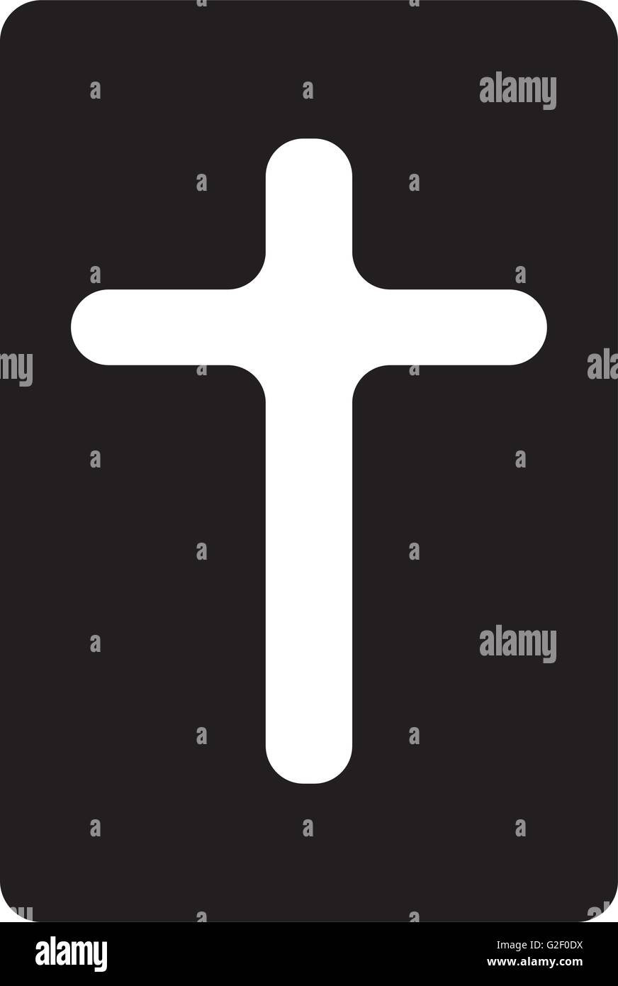 Bible and cross Stock Vector Image & Art - Alamy