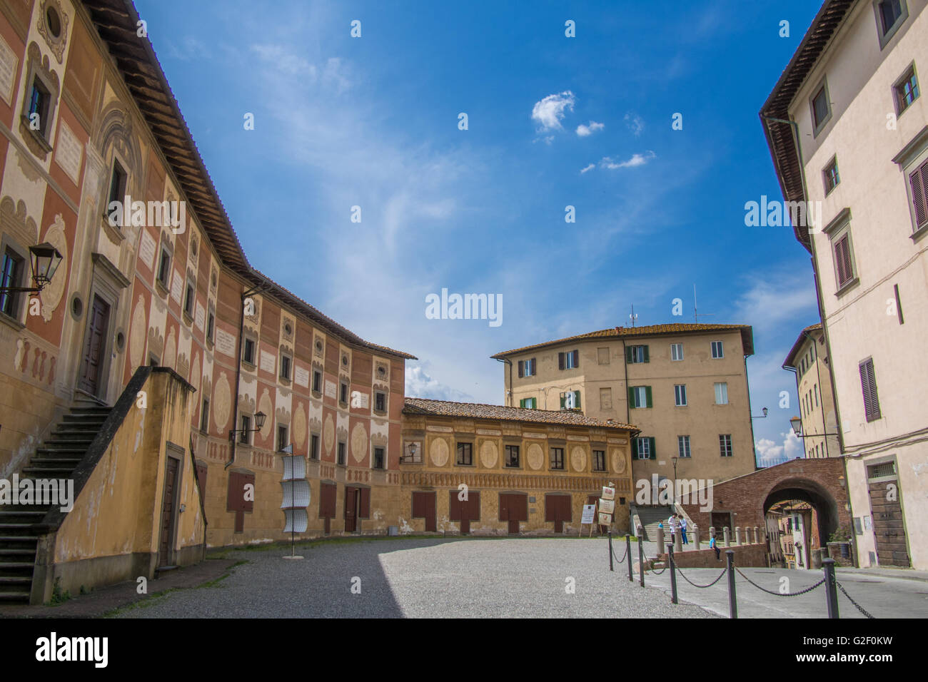 Town of San Miniato in the Pisa province of Tuscany region, Italy Stock ...