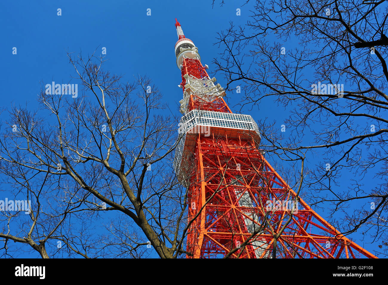 The Tokyo Tower in Tokyo, Japan Stock Photo - Alamy