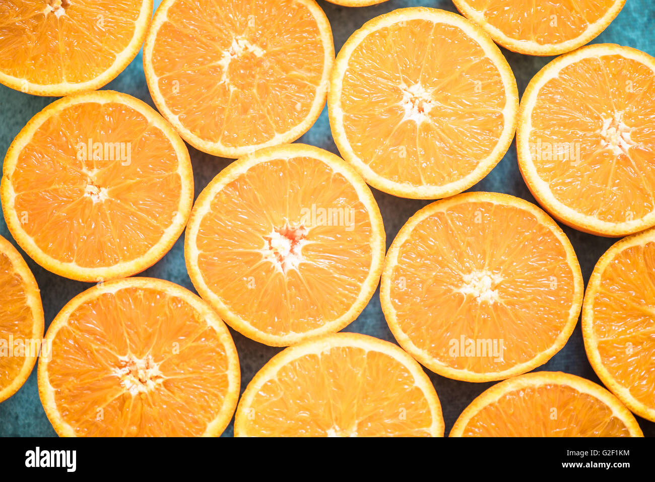 orange halves background from above, pattern Stock Photo - Alamy