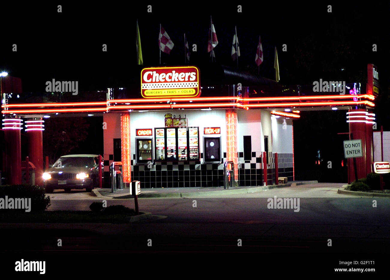 Checkers restaurant hi-res stock photography and images - Alamy