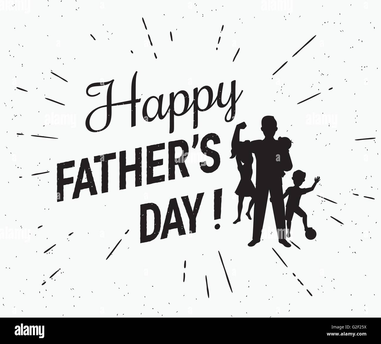 Happy fathers day Stock Vector Image & Art - Alamy