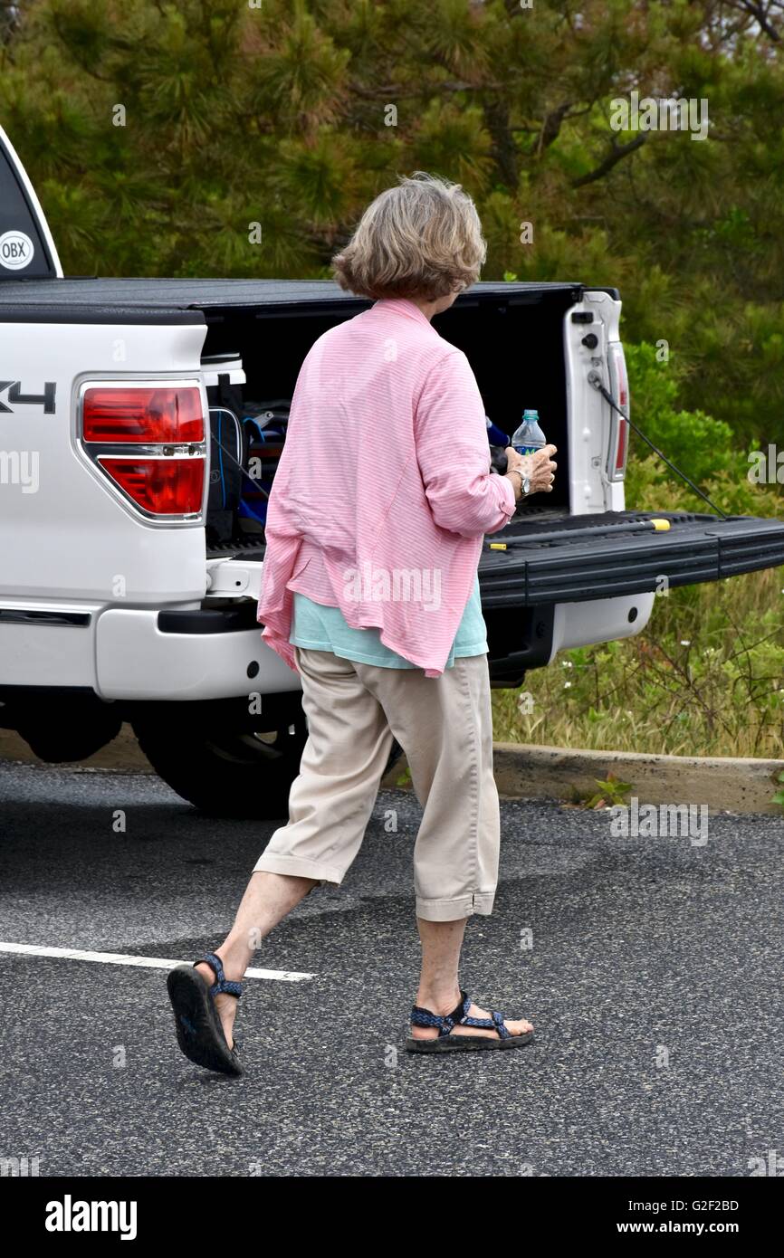 Grandma walking hi-res stock photography and images - Alamy