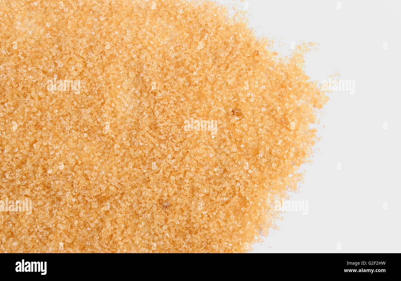 Granulated natural brown cane sugar Stock Photo - Alamy