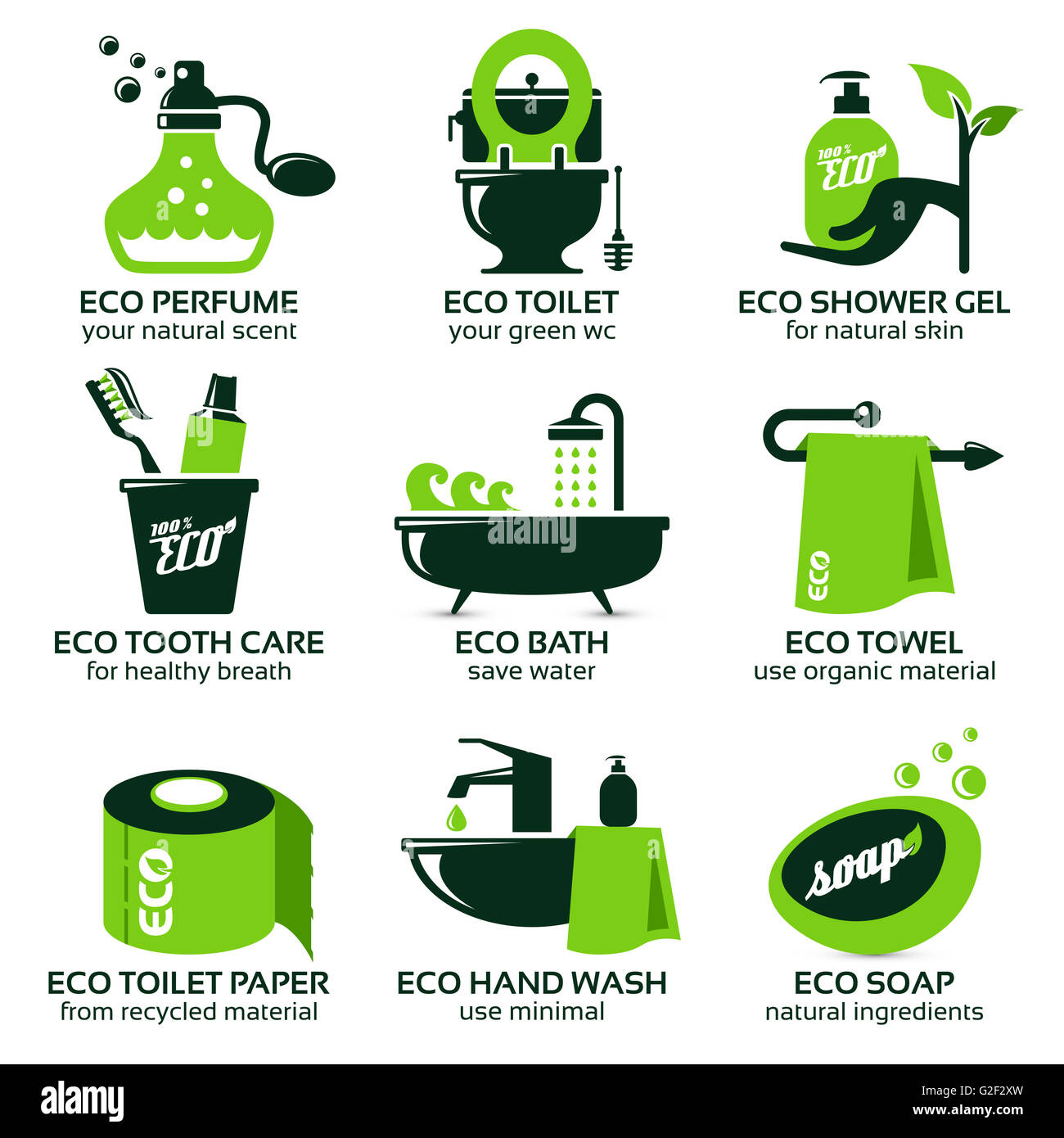 Green wc water closet sign High Resolution Stock Photography and Images ...