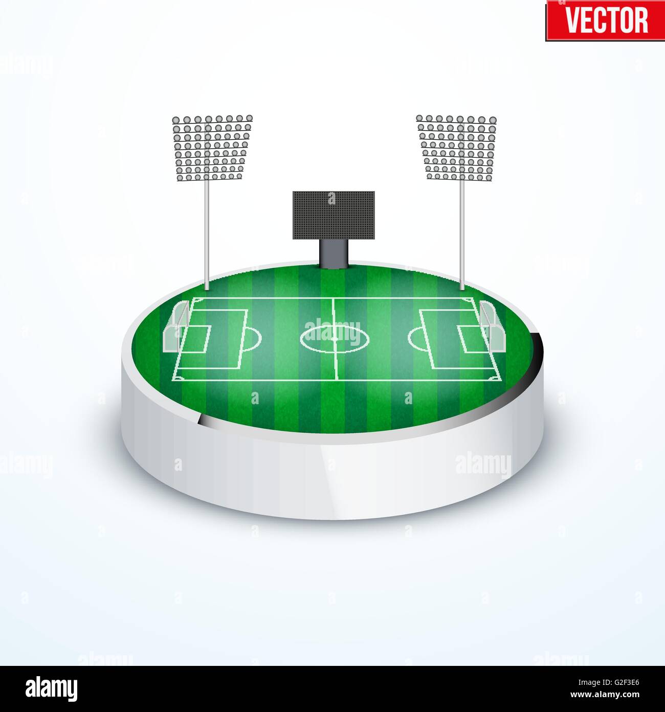 Tabletop football game Stock Vector Images - Alamy