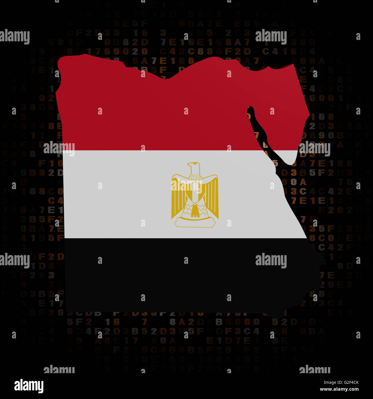 Egypt map hi-res stock photography and images - Alamy