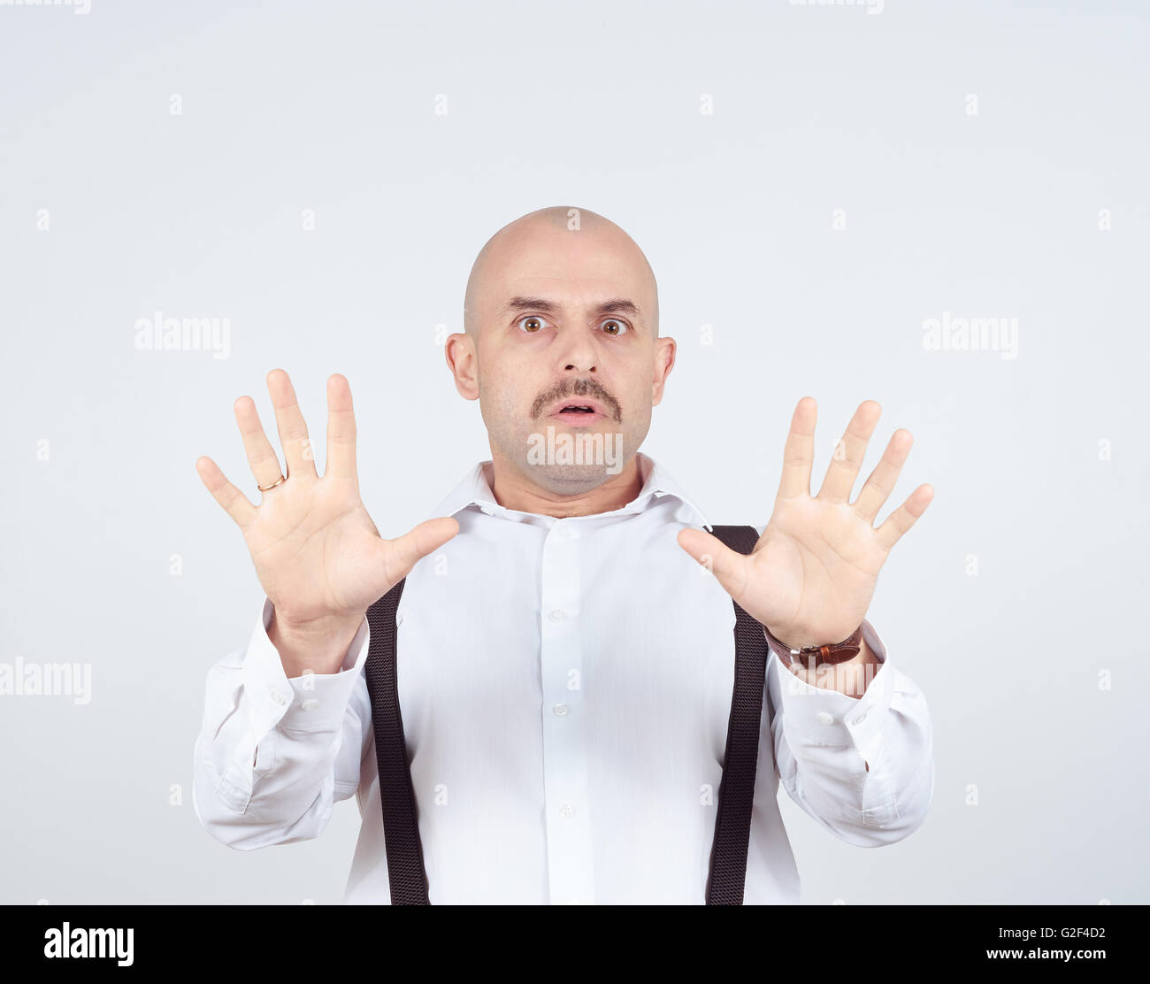 Adult with fear face hi-res stock photography and images - Alamy