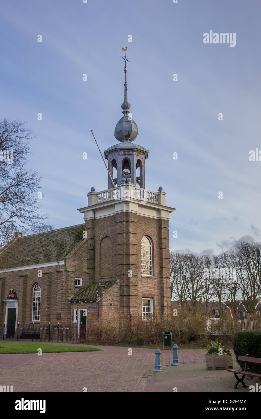 Church in the center of Urk, The Netherlands Stock Photo - Alamy