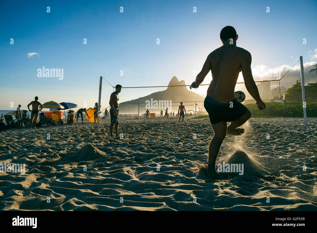 Footvolley hi-res stock photography and images - Alamy