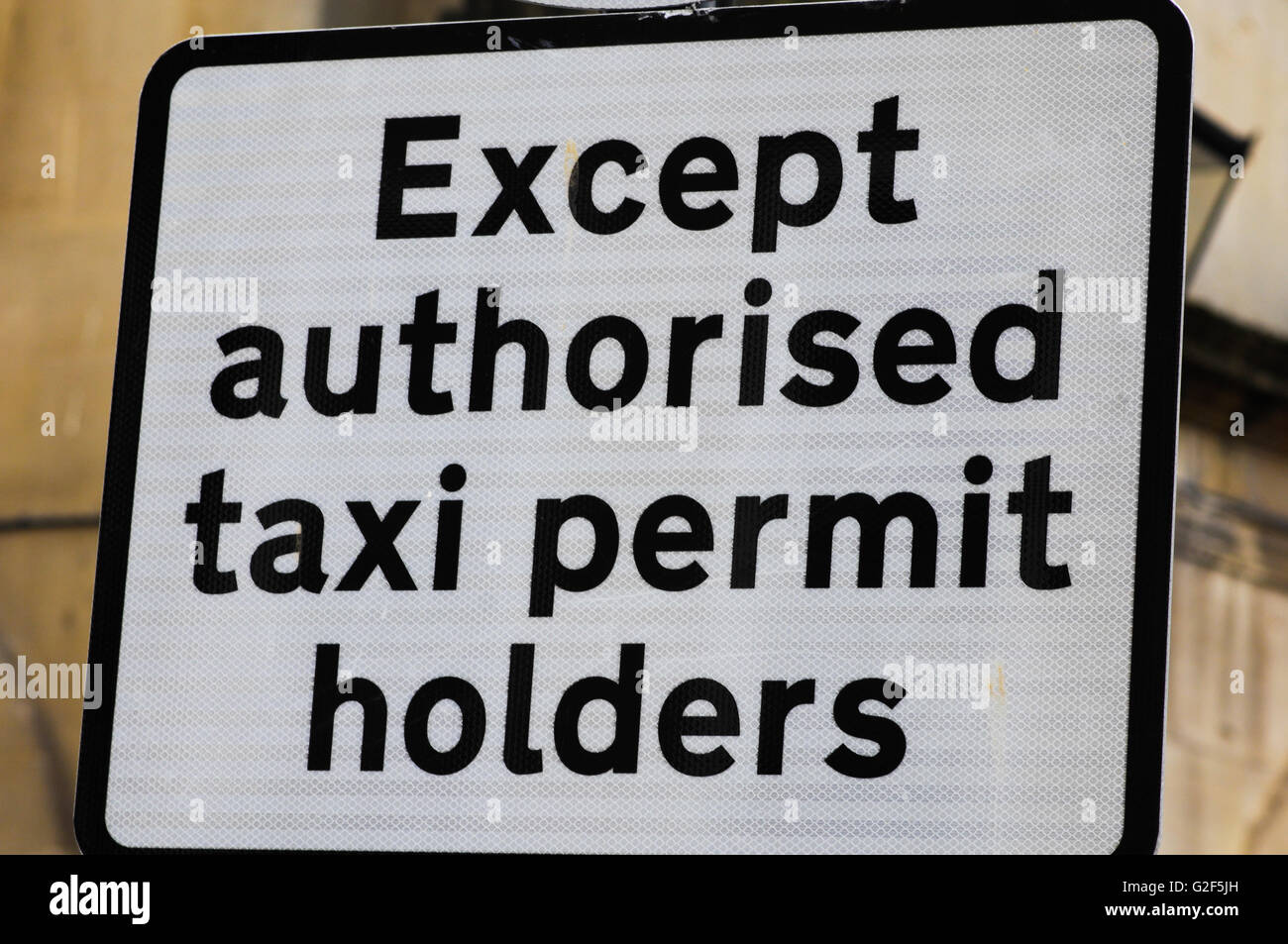 Taxi only parking sign Stock Photo - Alamy