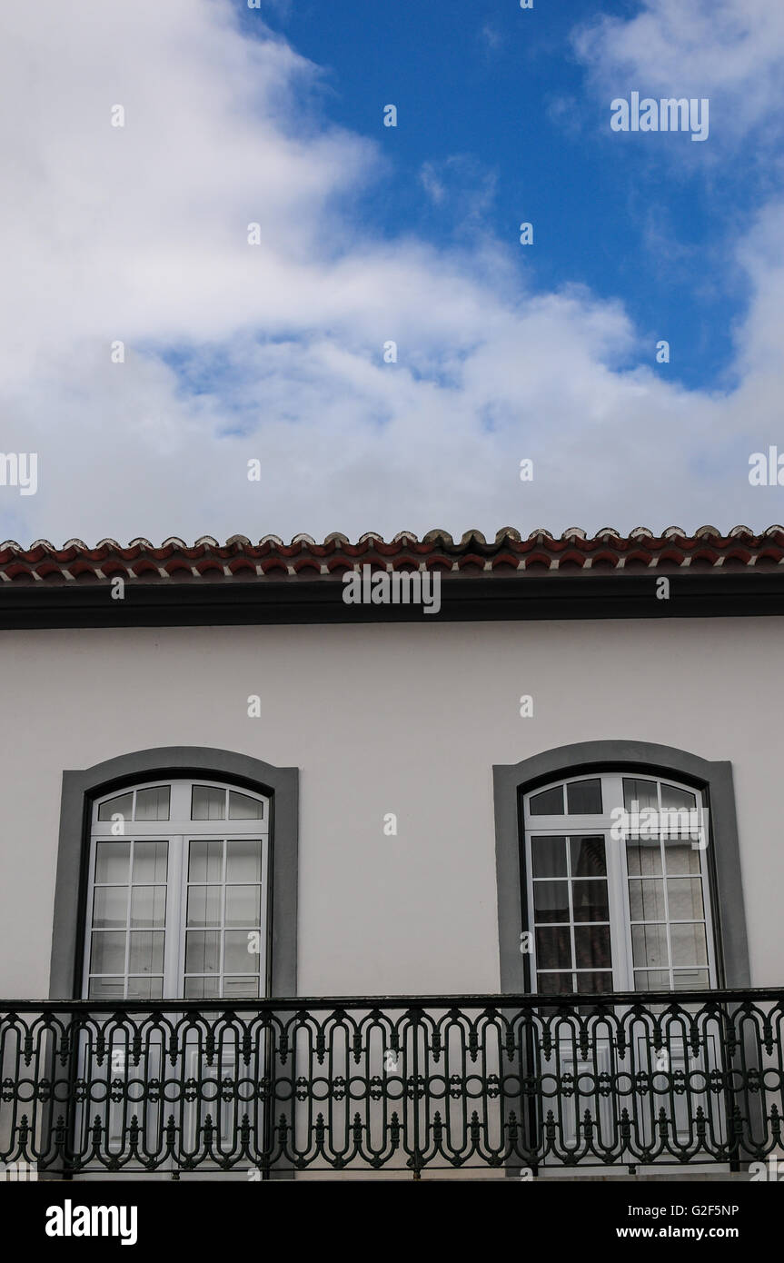 Azores architecture Terceira Island Portugal Stock Photo - Alamy
