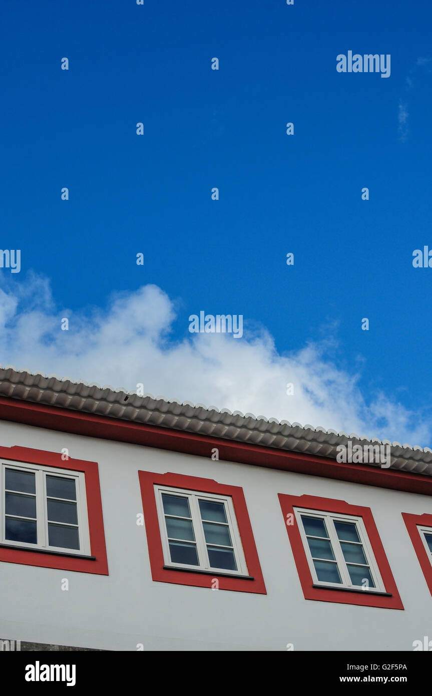 Azores architecture Terceira Island Portugal Stock Photo - Alamy