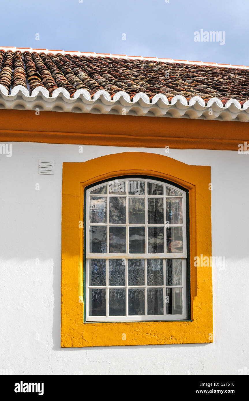 Azores architecture Terceira Island Portugal Stock Photo - Alamy