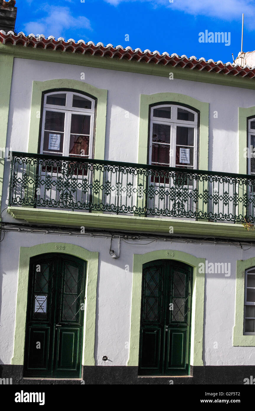 Azores architecture Terceira Island Portugal Stock Photo - Alamy