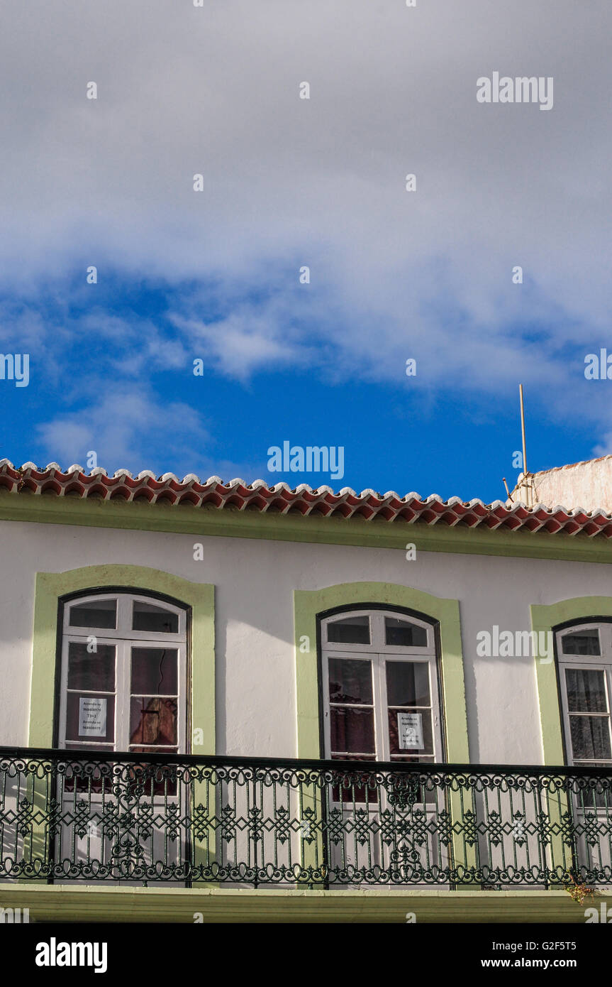 Azores architecture Terceira Island Portugal Stock Photo - Alamy
