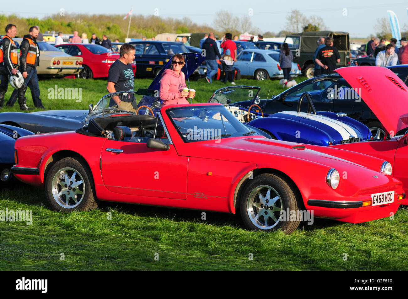 TVR S classic sports car Stock Photo - Alamy