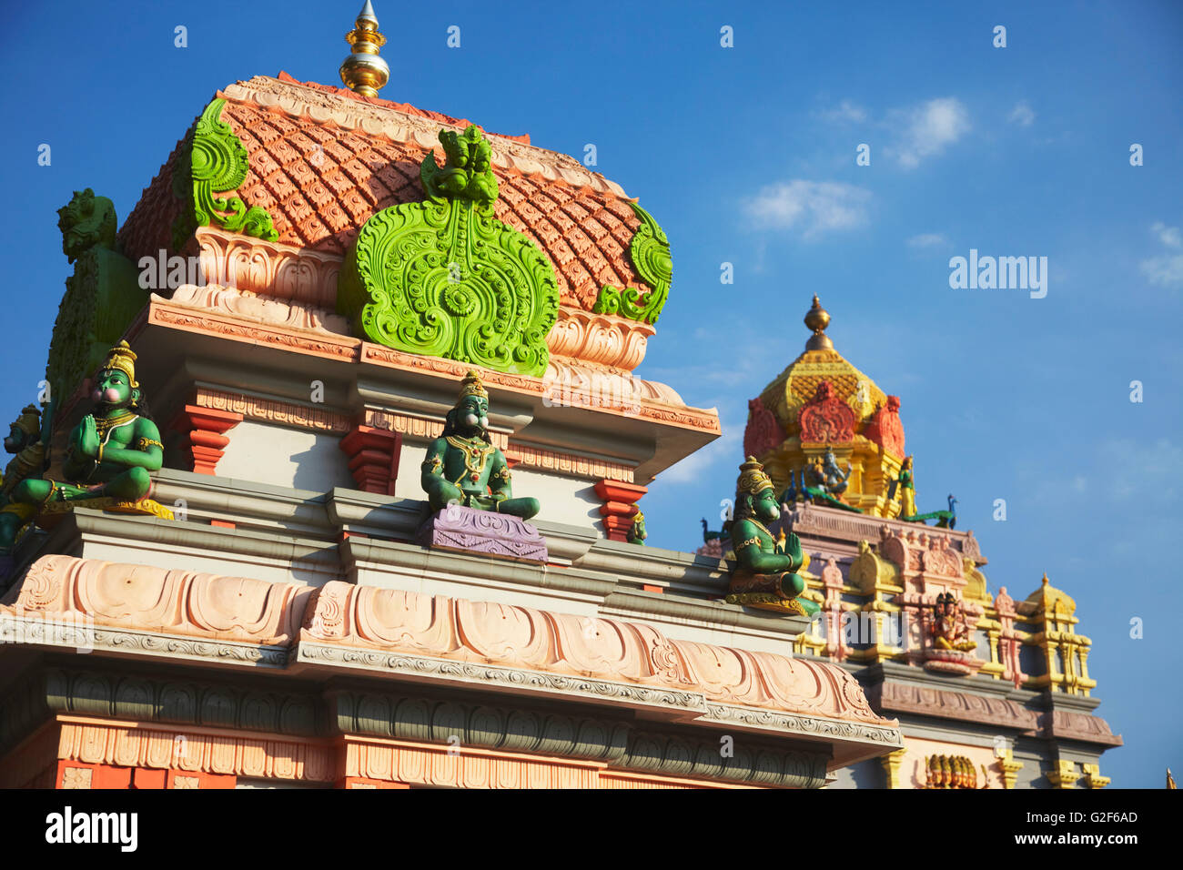 Hindu temple, Pietermaritzburg, KwaZulu-Natal, South Africa Stock Photo ...