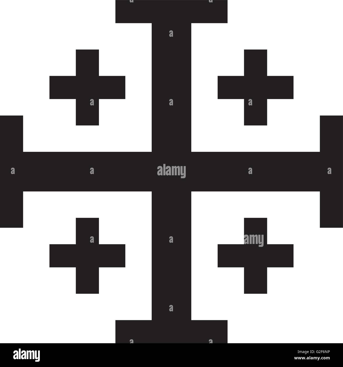 Crusader church Stock Vector Images - Alamy