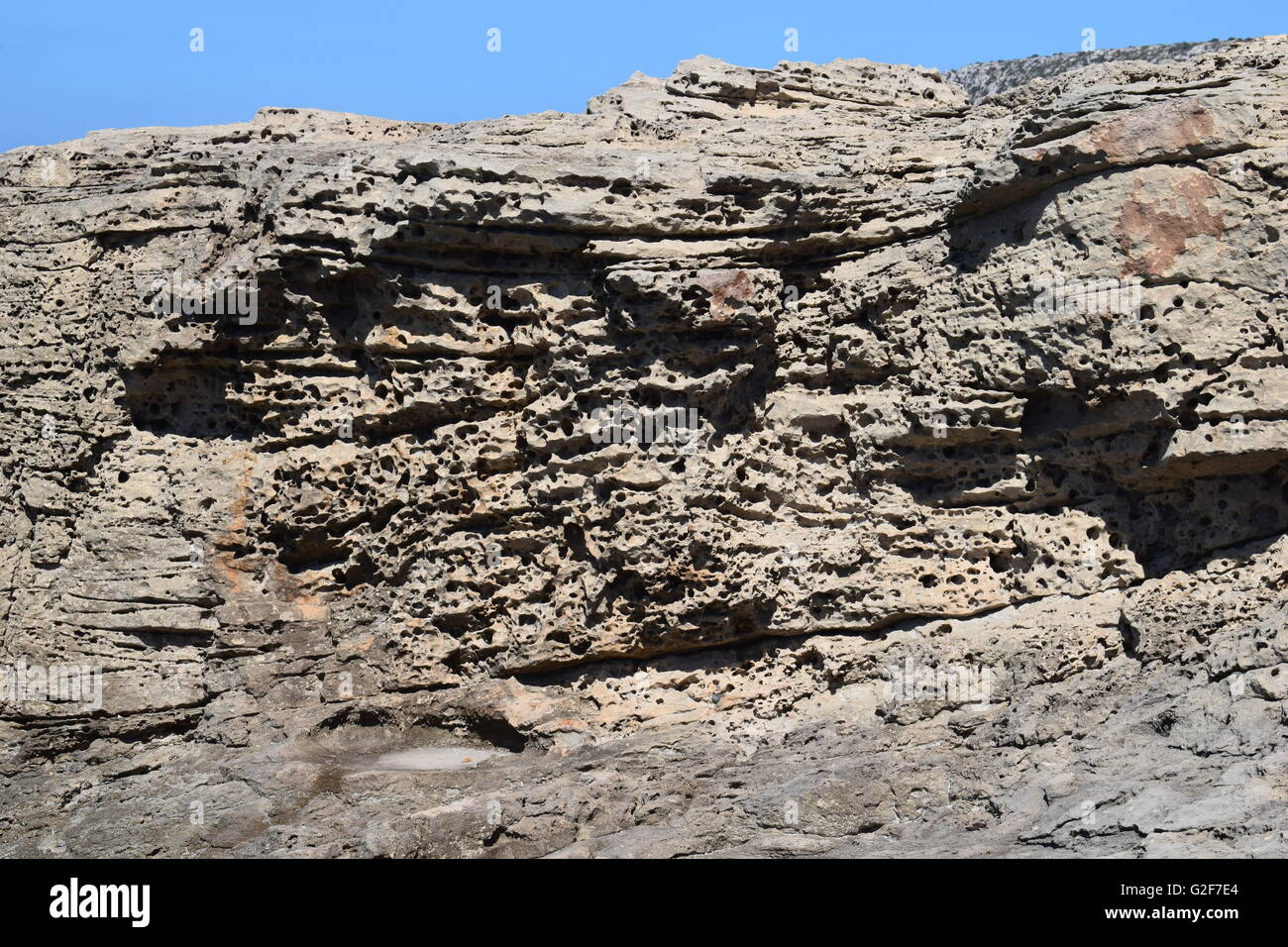 Patterns in rock Stock Photo - Alamy