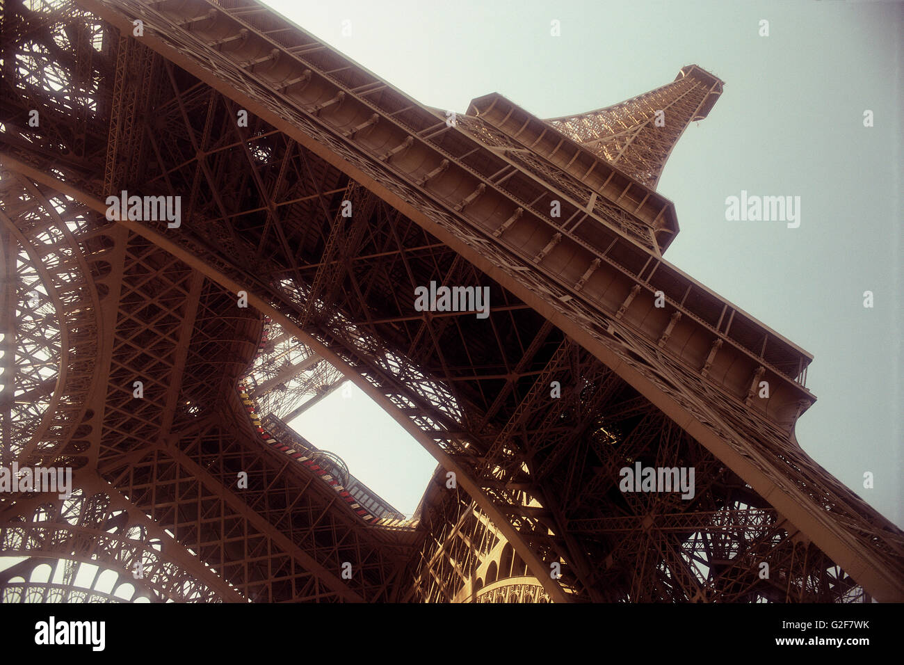 Eiffel Tower, Low Angle View, Paris, France Stock Photo - Alamy